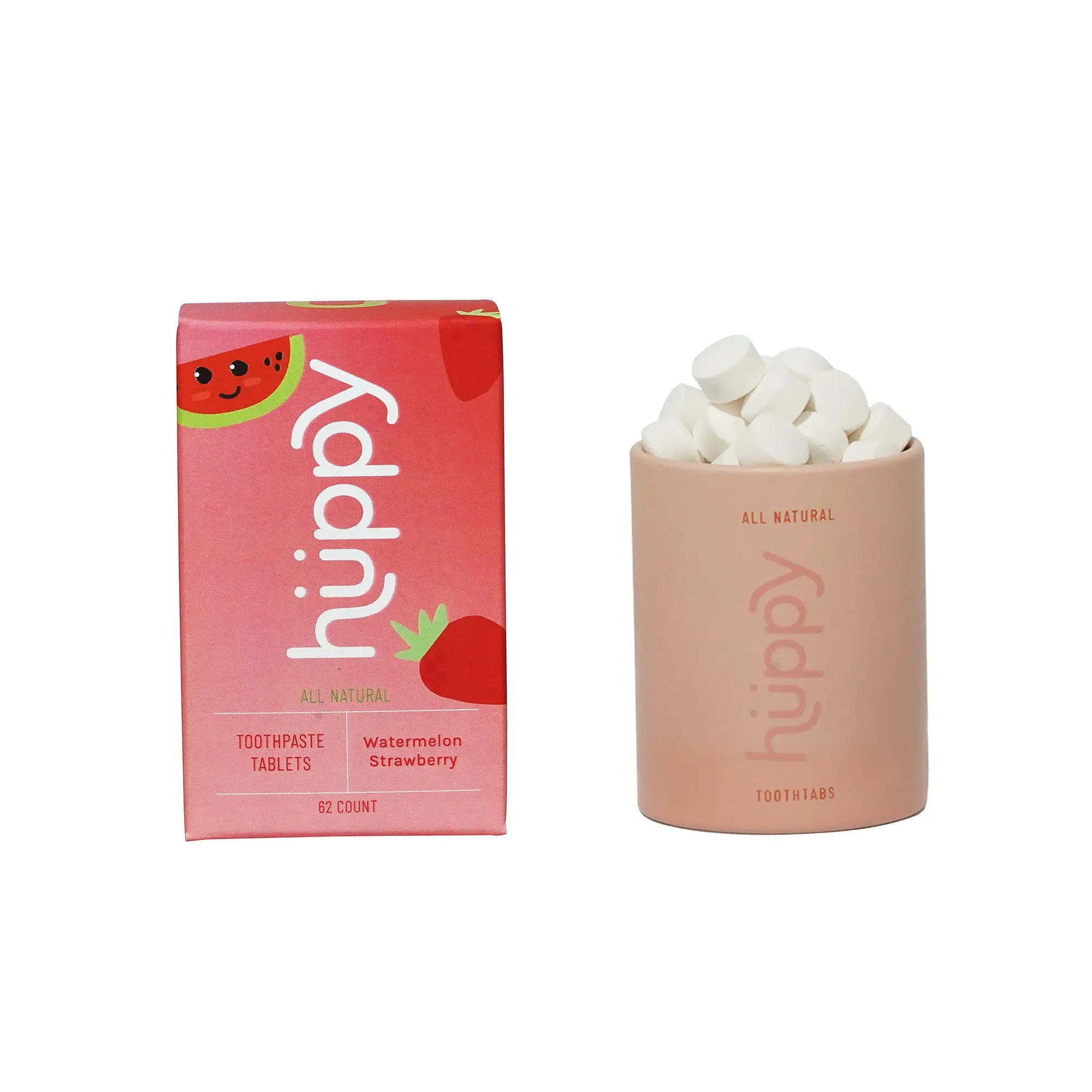 Kids Watermelon Strawberry Toothpaste Tablets – Unearth Malee